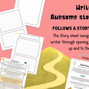 Guided Story Writing | Story Writing Activity | Writing Challenge ...