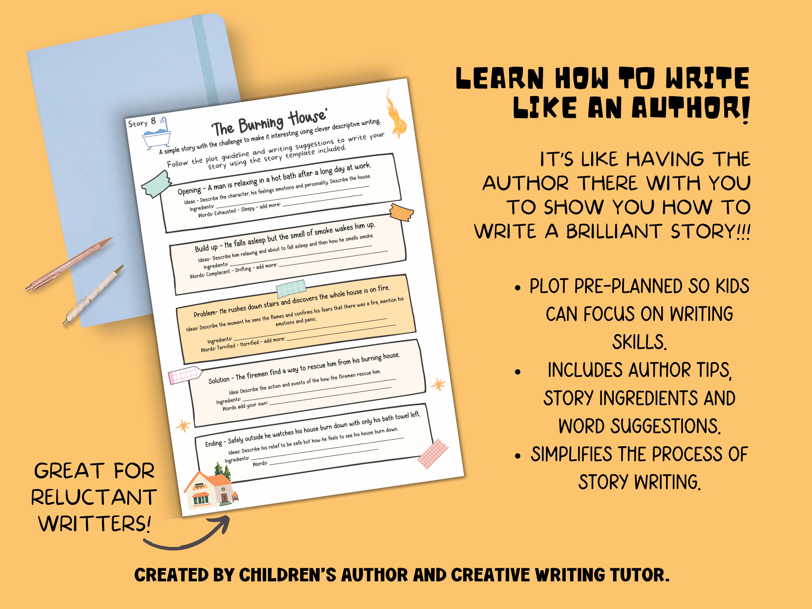 Guided Story Writing Story Writing Activity Creative Writing Prompt ...