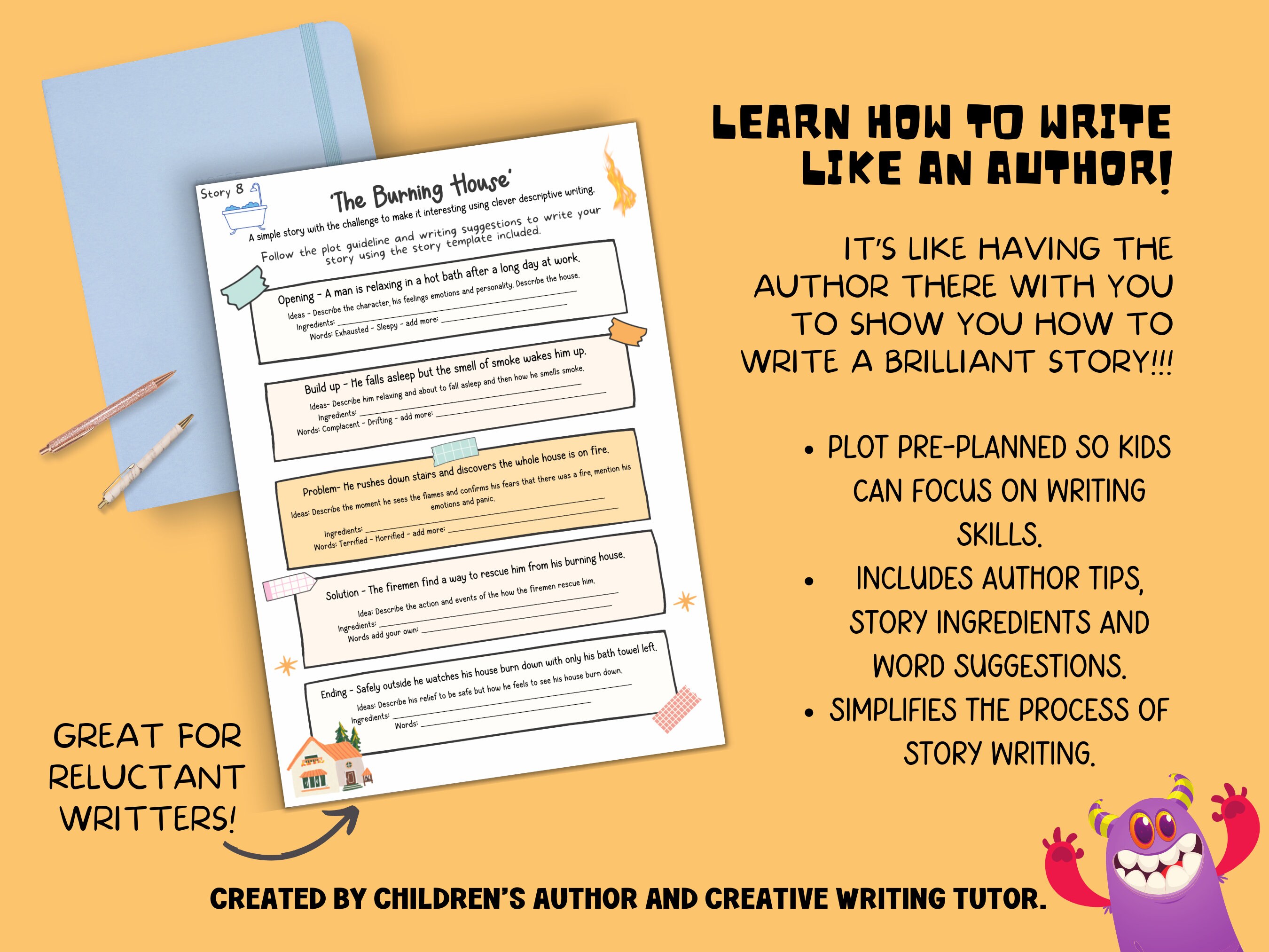 Guided Story Writing Bundle | Story Writing Activities | Writing ...