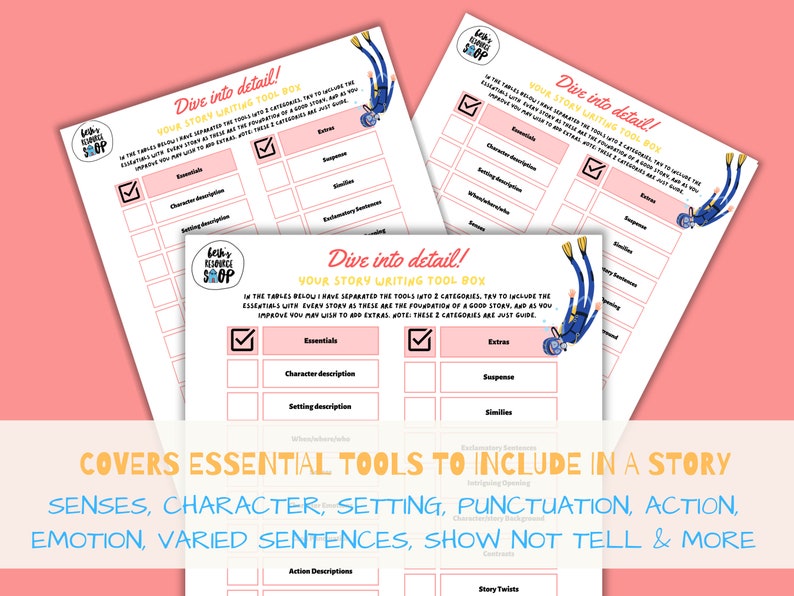 Story Planner Story Writing Template Planning Sheet Creative Writing ...