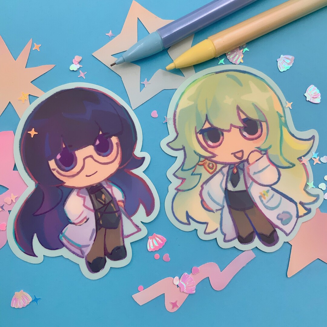 Mei and Mobius Stickers, 3" - Honkai Impact 3rd - Etsy