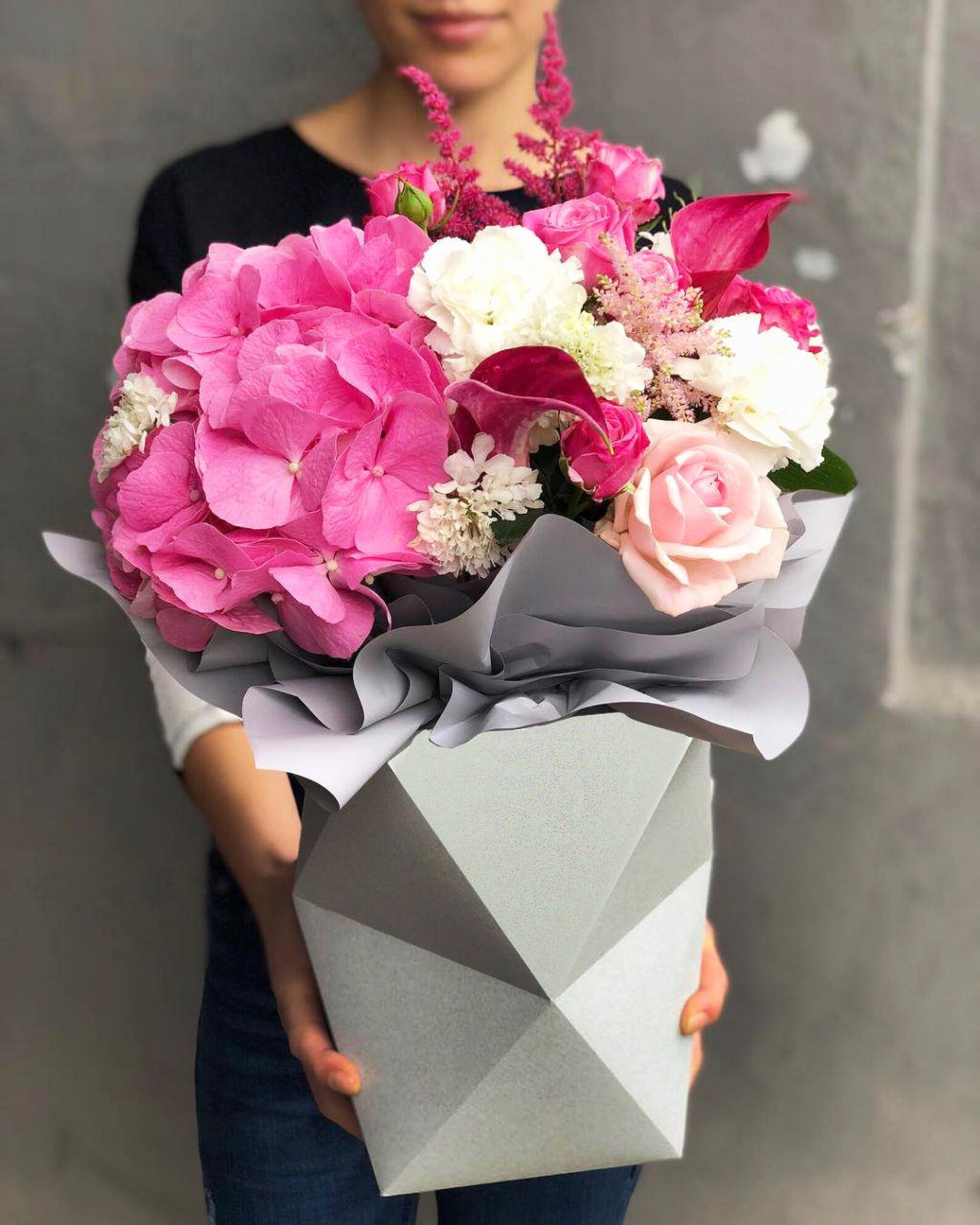 Model 3 flower Box Polygon Style Vase Unique Floral - Etsy