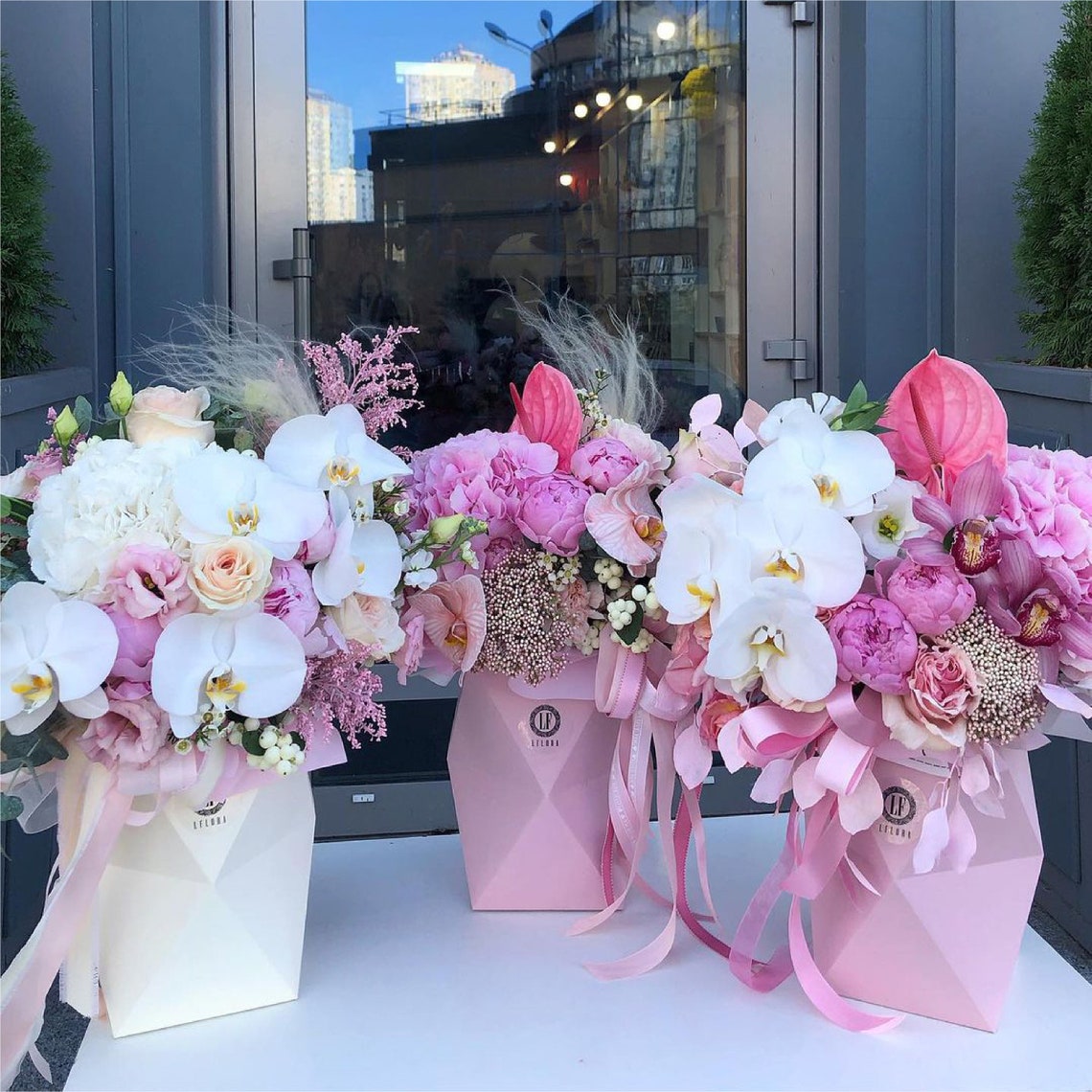 Model 3 flower Box Polygon Style Vase Unique Floral - Etsy