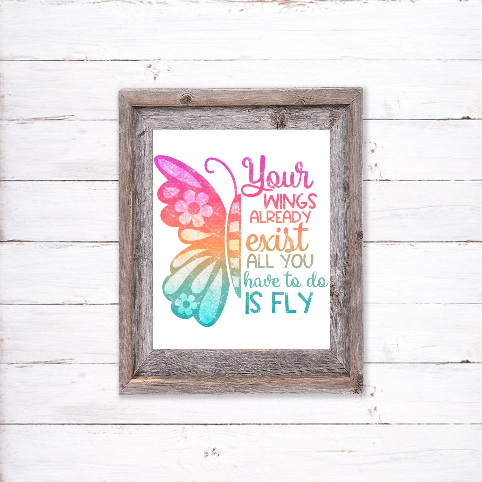 Rainbows And Butterflies Quote