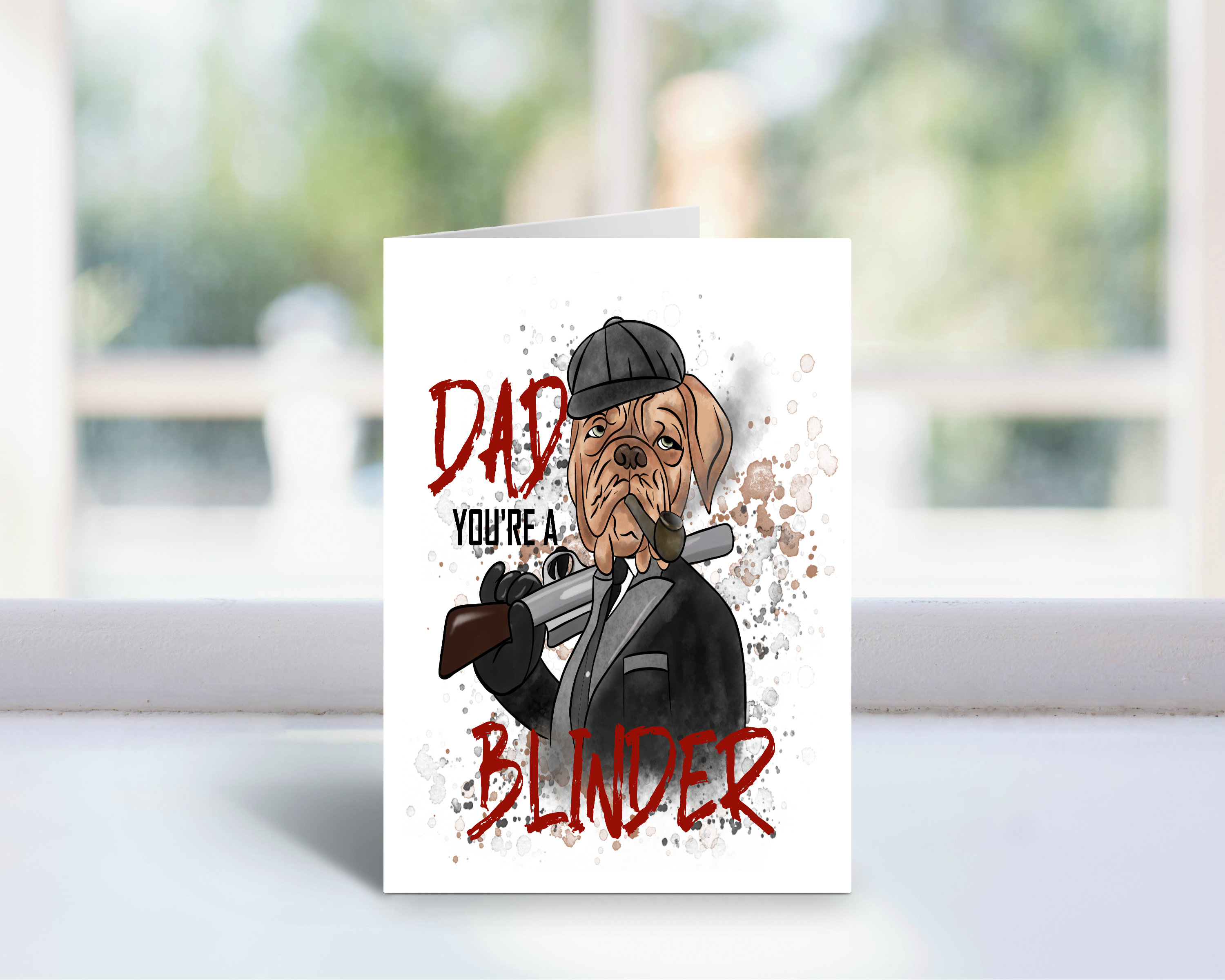 Peaky Blinders Birthday Card, You're a Blinder Funny Father's Day Card ...
