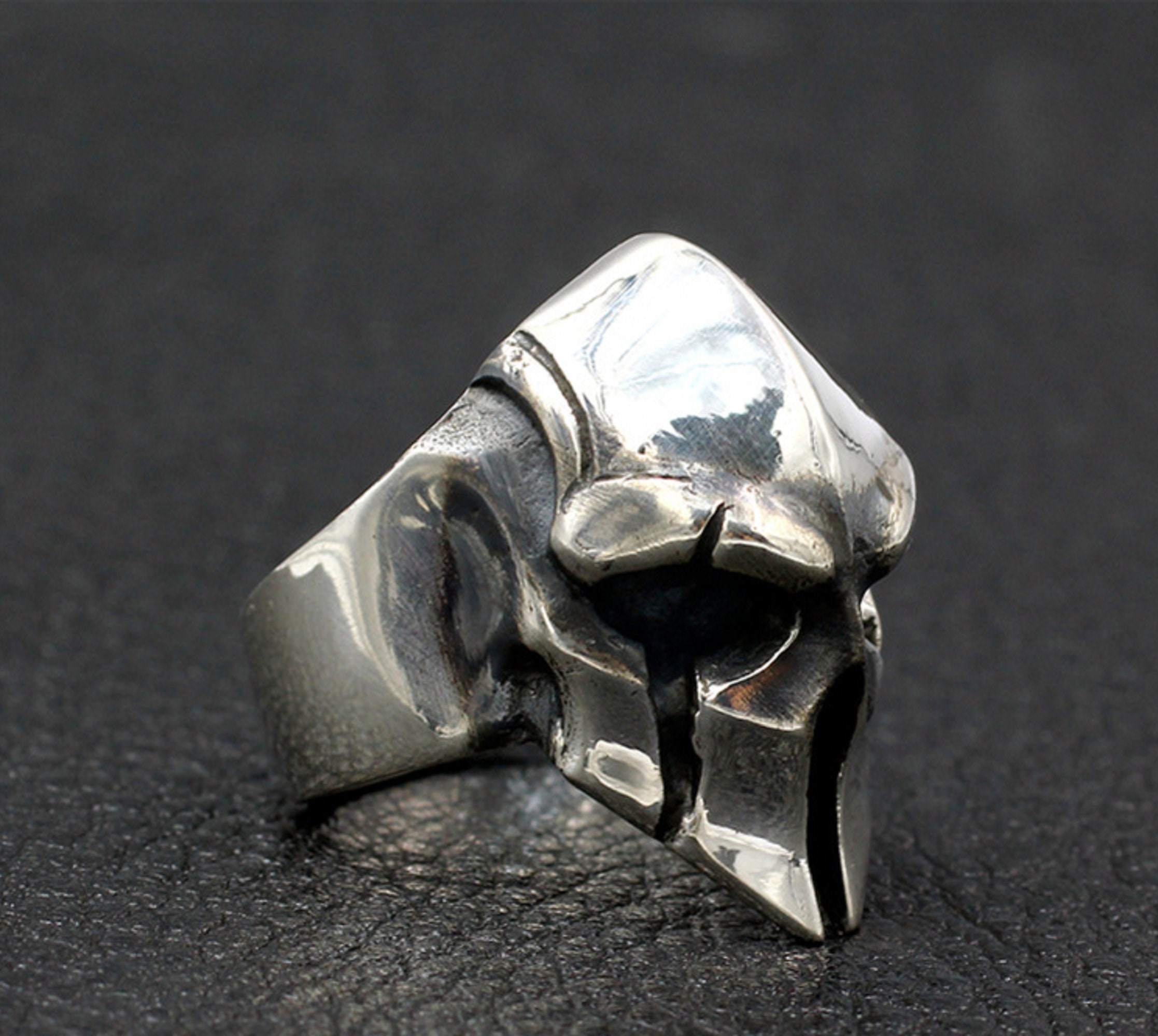 925 Sterling Silver Spartan Ring Spartan Warrior Ring | Etsy