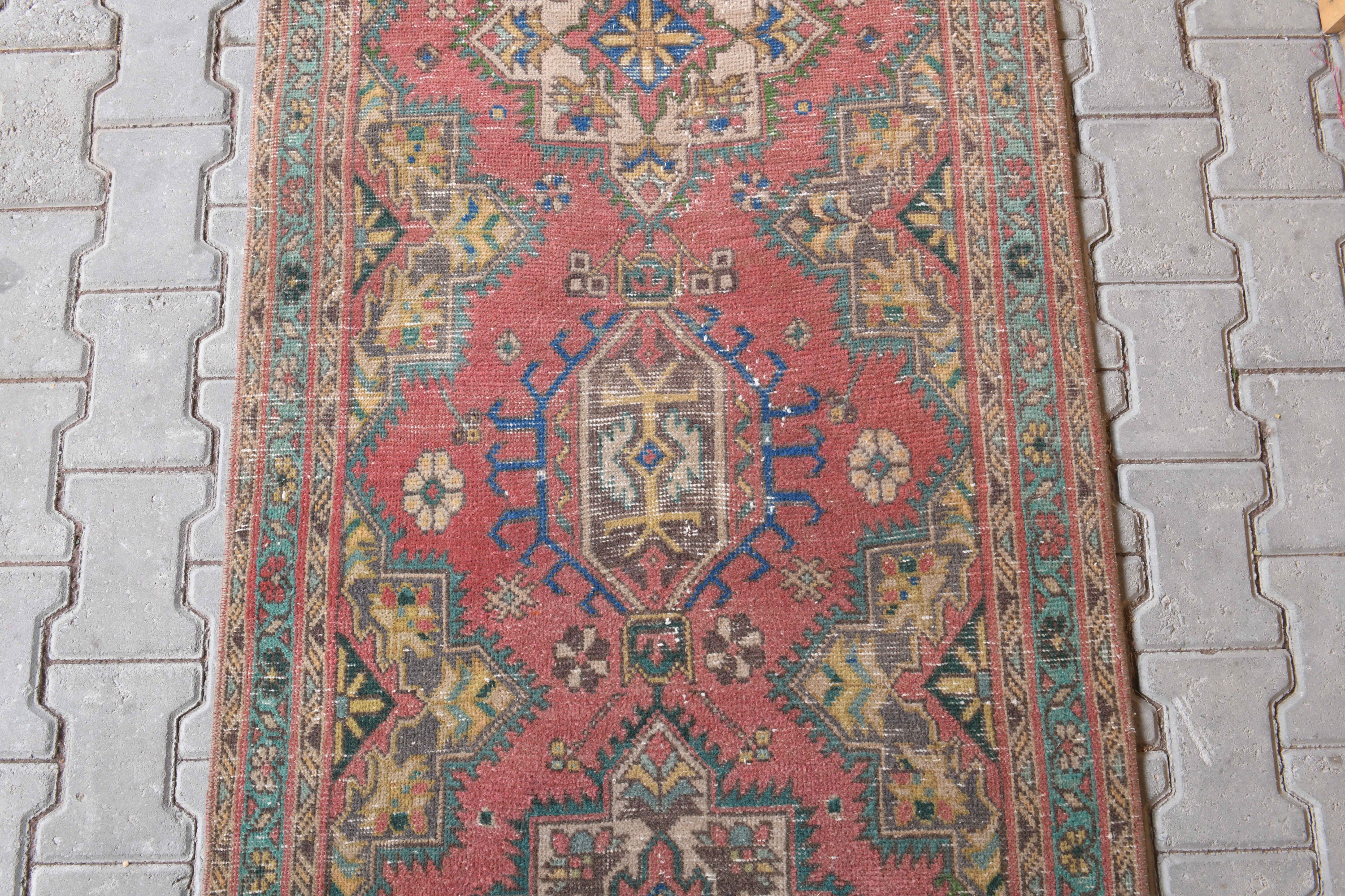 3 x 12 ft Vintage Runner Rug Turkish Rug Hallway Rug | Etsy