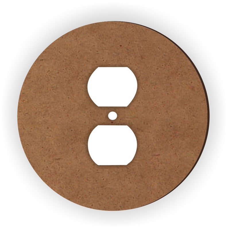 World Globe Vintage Design Round Light Switch Plate Covers Outlet ...