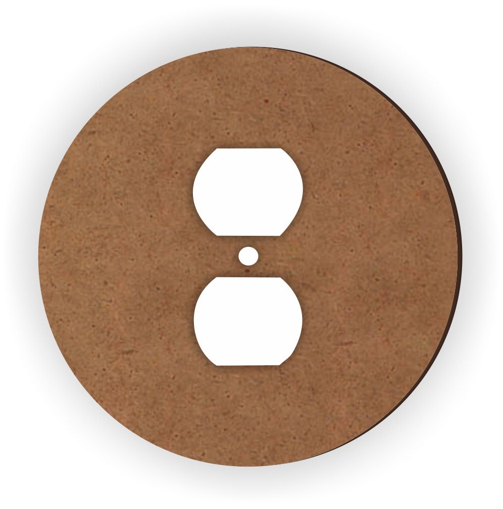 World Globe Vintage Design Round Light Switch Plate Covers Outlet ...