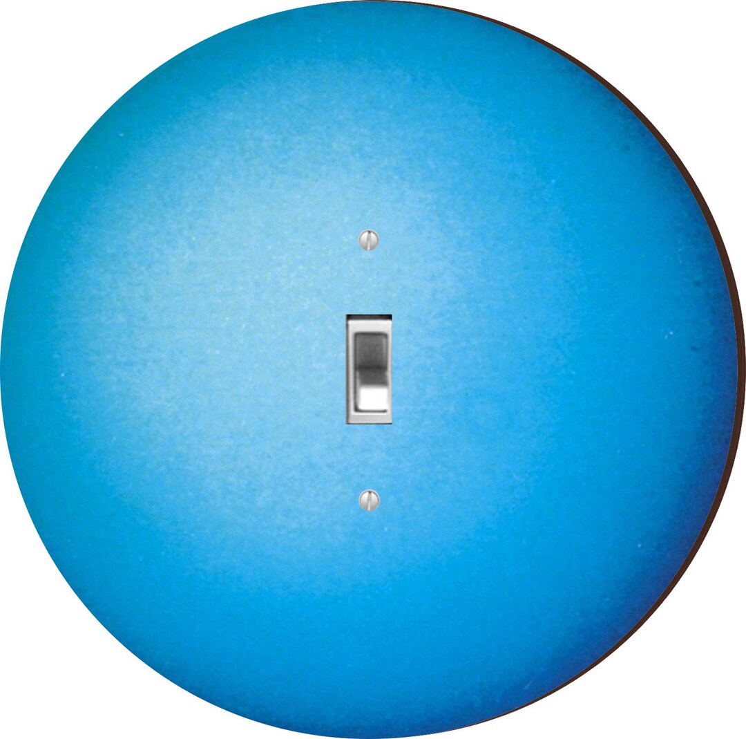 Planet NEPTUNE Design Round Light Switch Plate Covers - Etsy