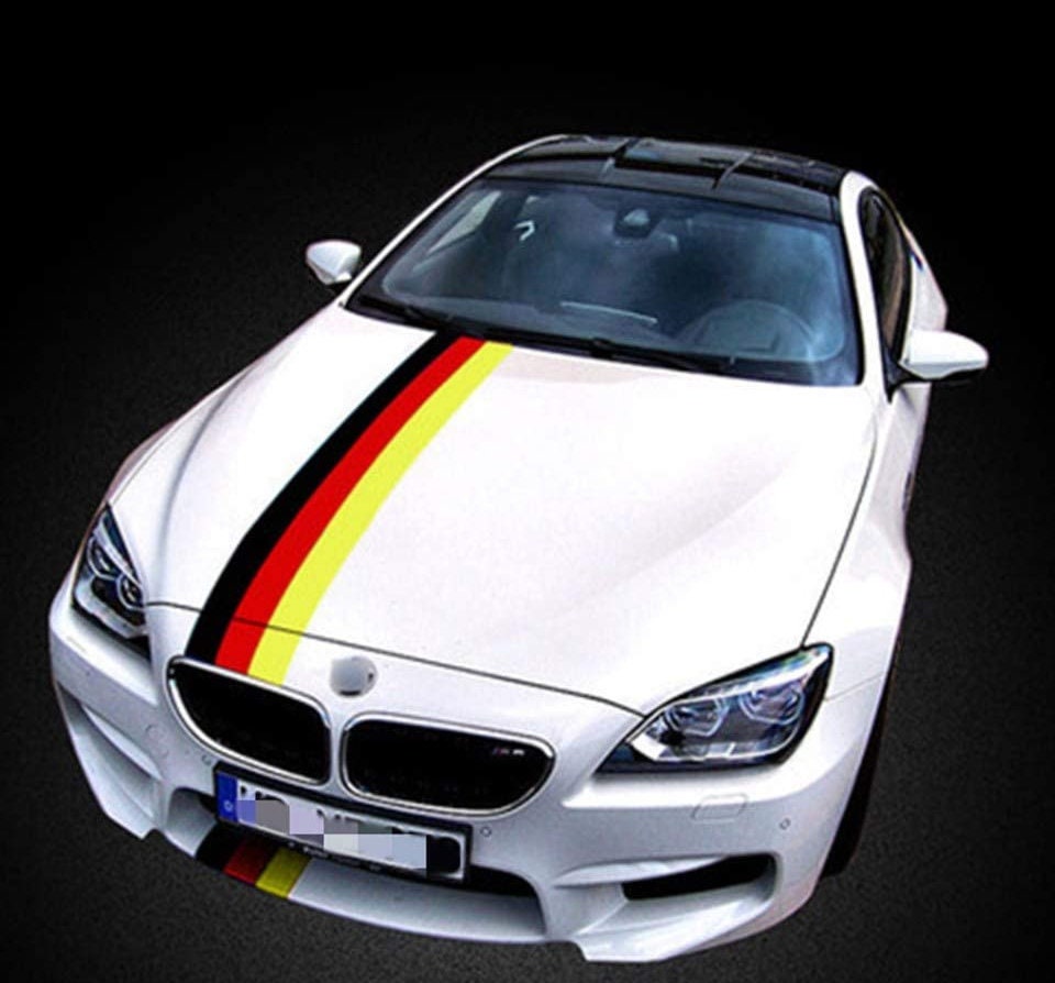 3 stripes vinyl decals for Bmw German Flag Bavarian 3m vinyl | Etsy