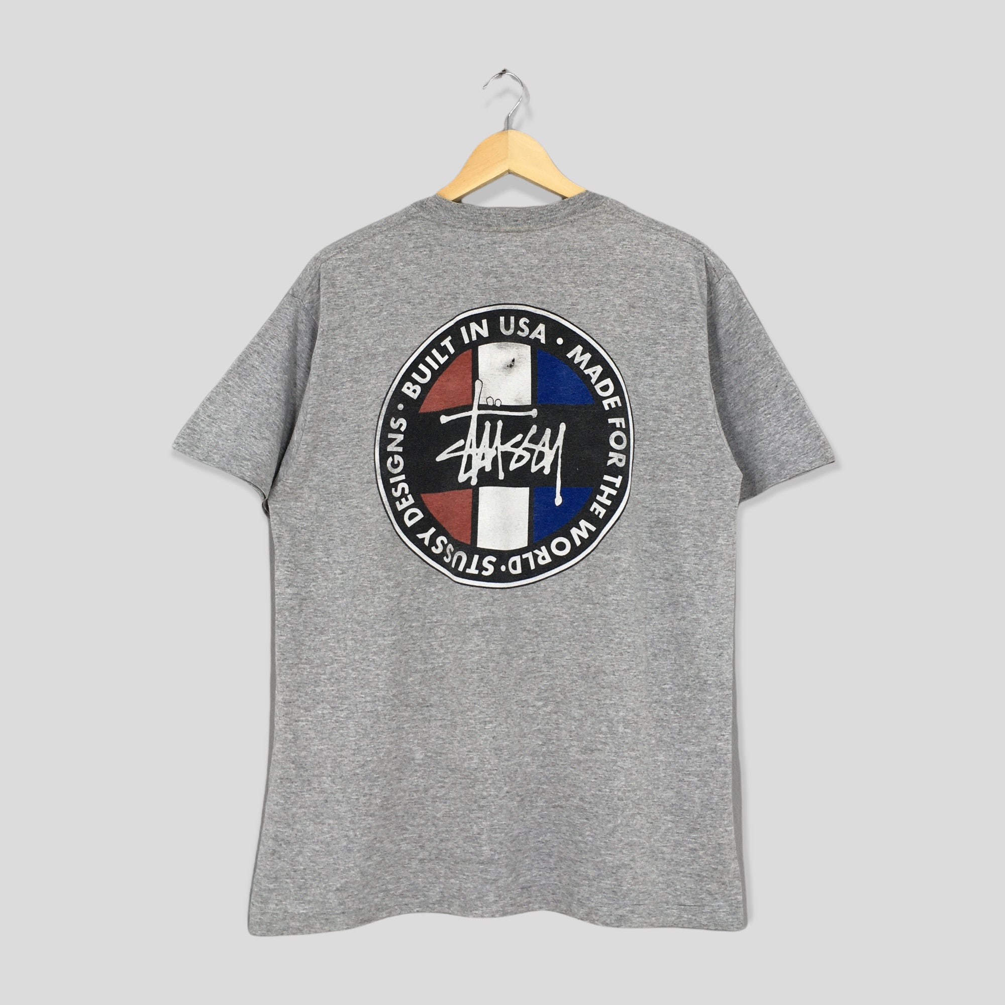 Vintage Stussy T Shirt Stussy Spell Out Big Logo Vintage | Etsy