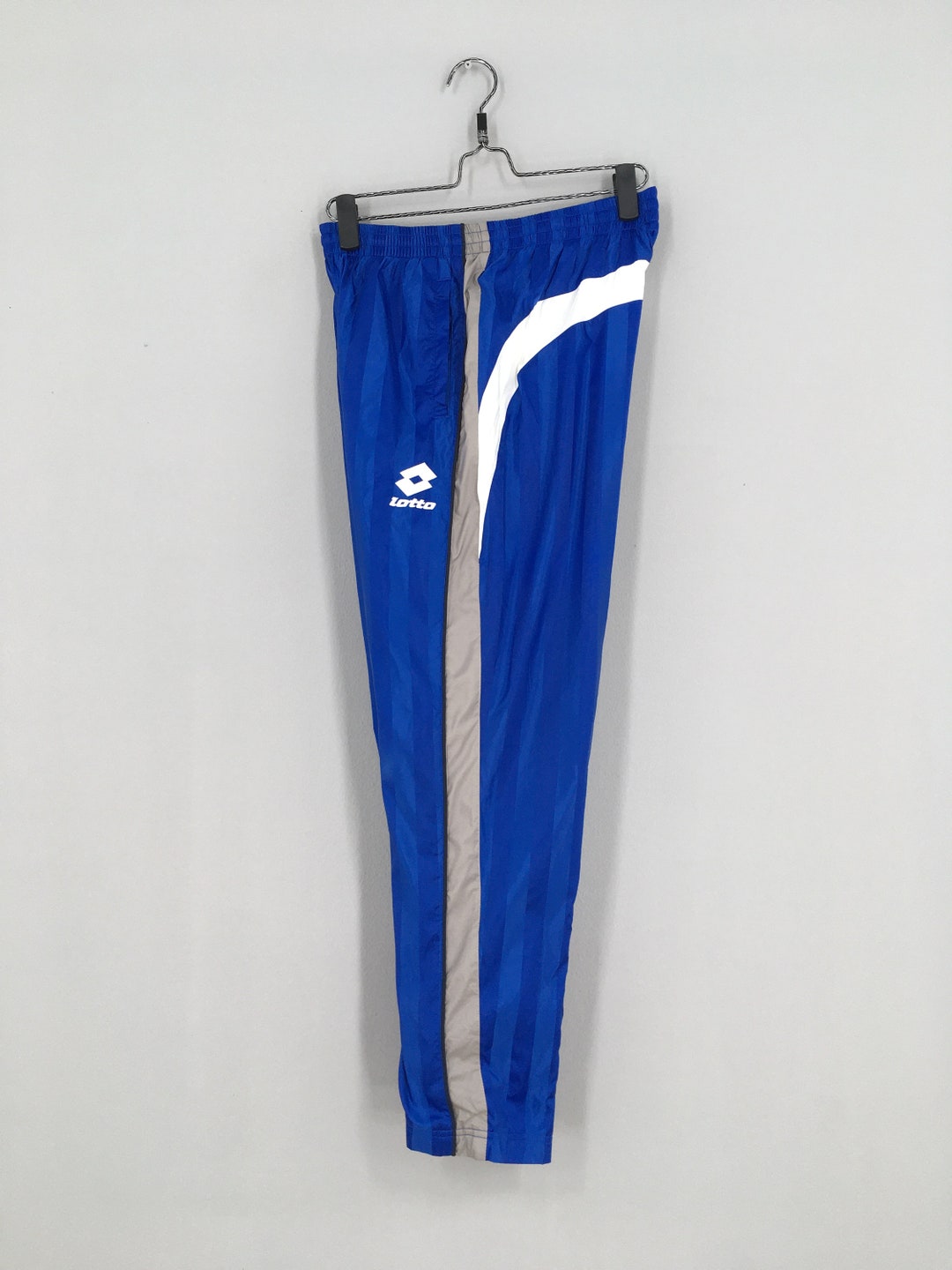 Vintage Lotto Track Pants Women Blue Sport Pant Running Sportswear ...