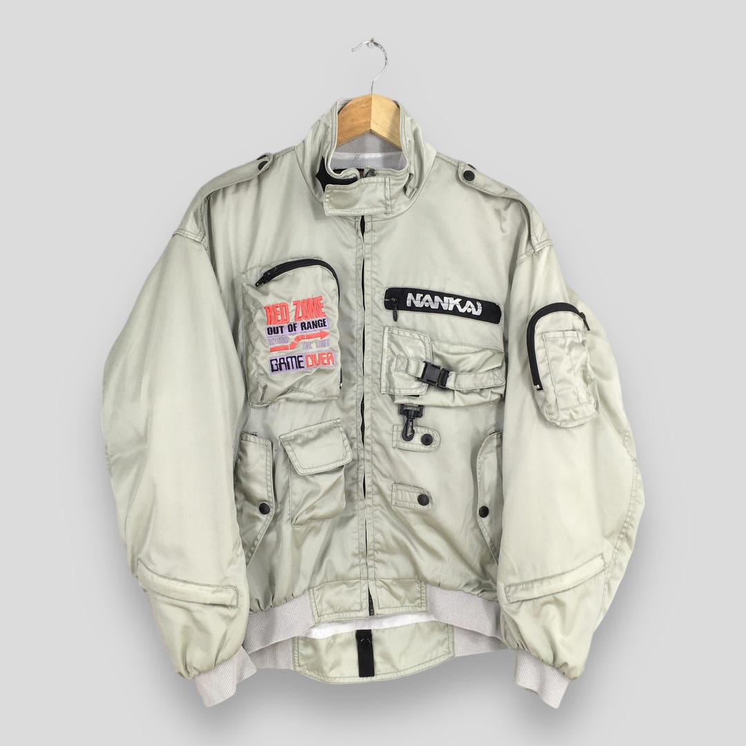 Vintage 90s Nankai Motorcycle Racing Team Jacket Large Nankai Japan ...