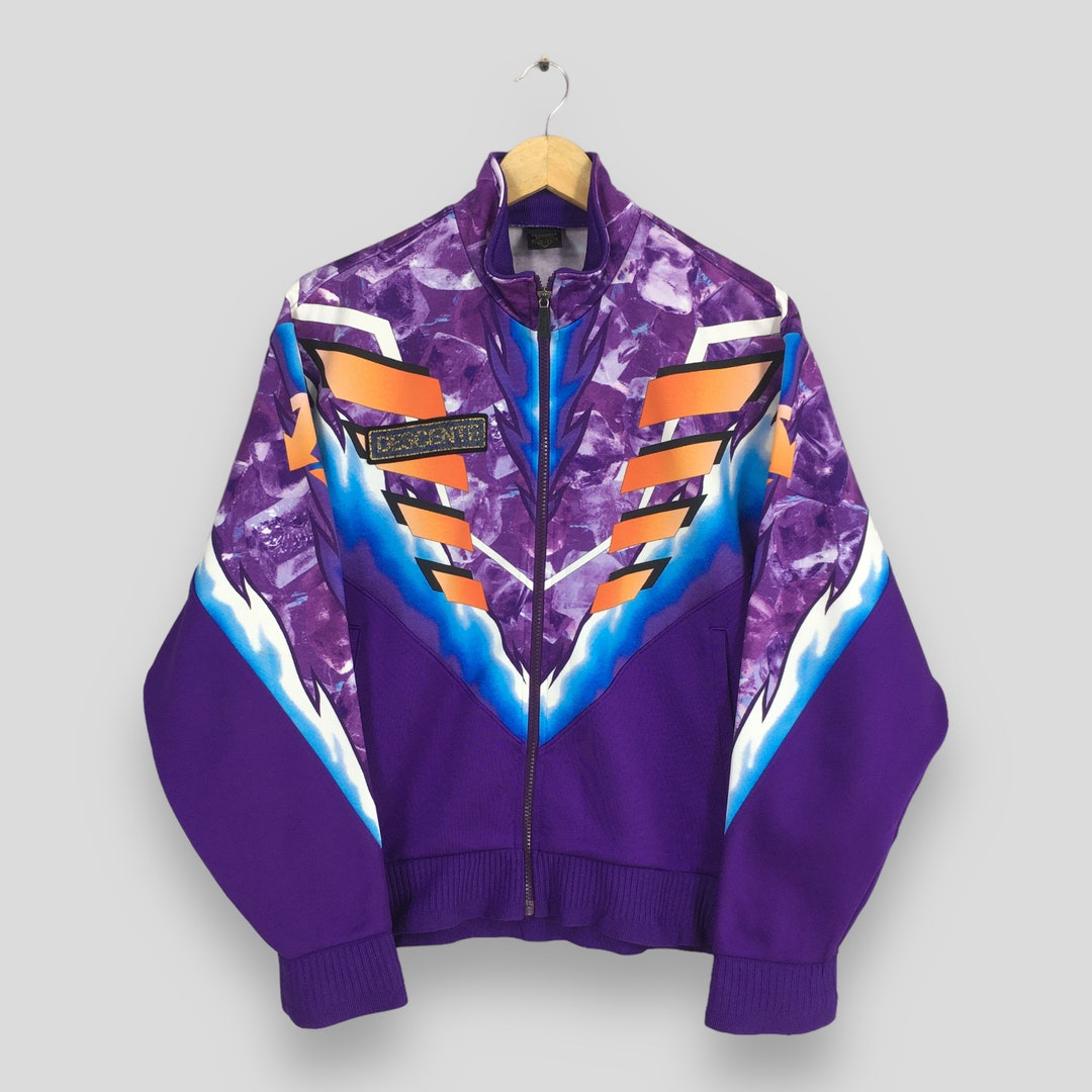 Vintage Descente Japan Abstract Jacket Windbreaker Medium 90s Descente ...