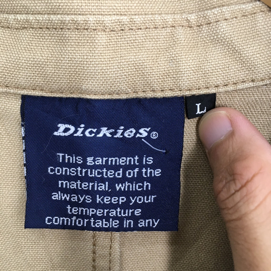Vintage Dickies Worker Denim Jacket Large Jeans 1990s Dickies Workwear ...