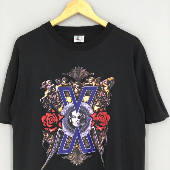 Vintage 90s The X Japan Hide Goth Rock Metal Band Tsh… - Gem