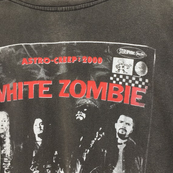 Vintage 90's Pantera White Zombie Hardcore Rock Tshirt Vintage 90's Pantera White Zombie Hardcore Rock Tshirt