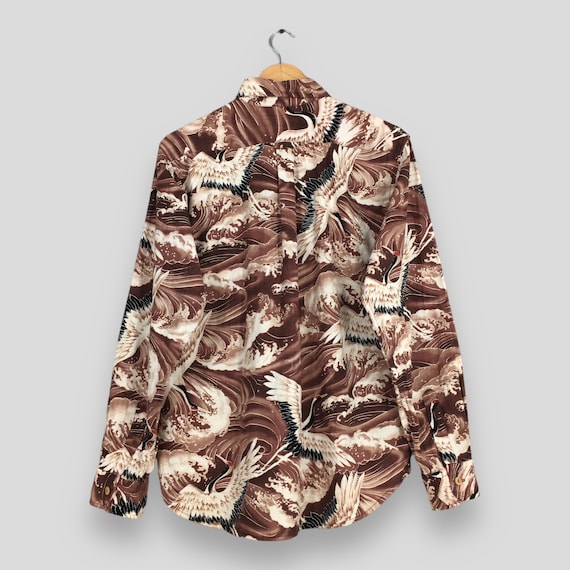 Vintage Eternal Dragon Japanese Phoenix Bird Cotton S… - Gem