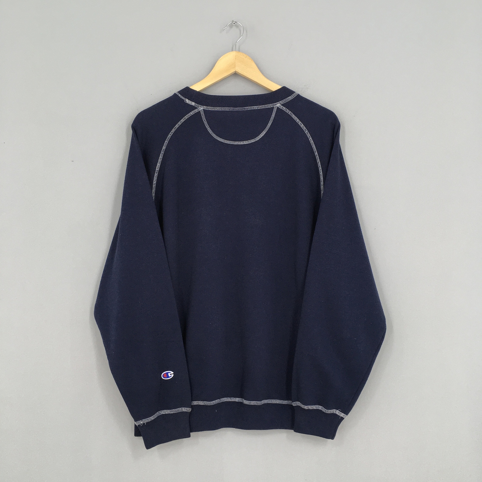 Vintage Champion Script Logo Jumper Large 90's Champion | Etsy