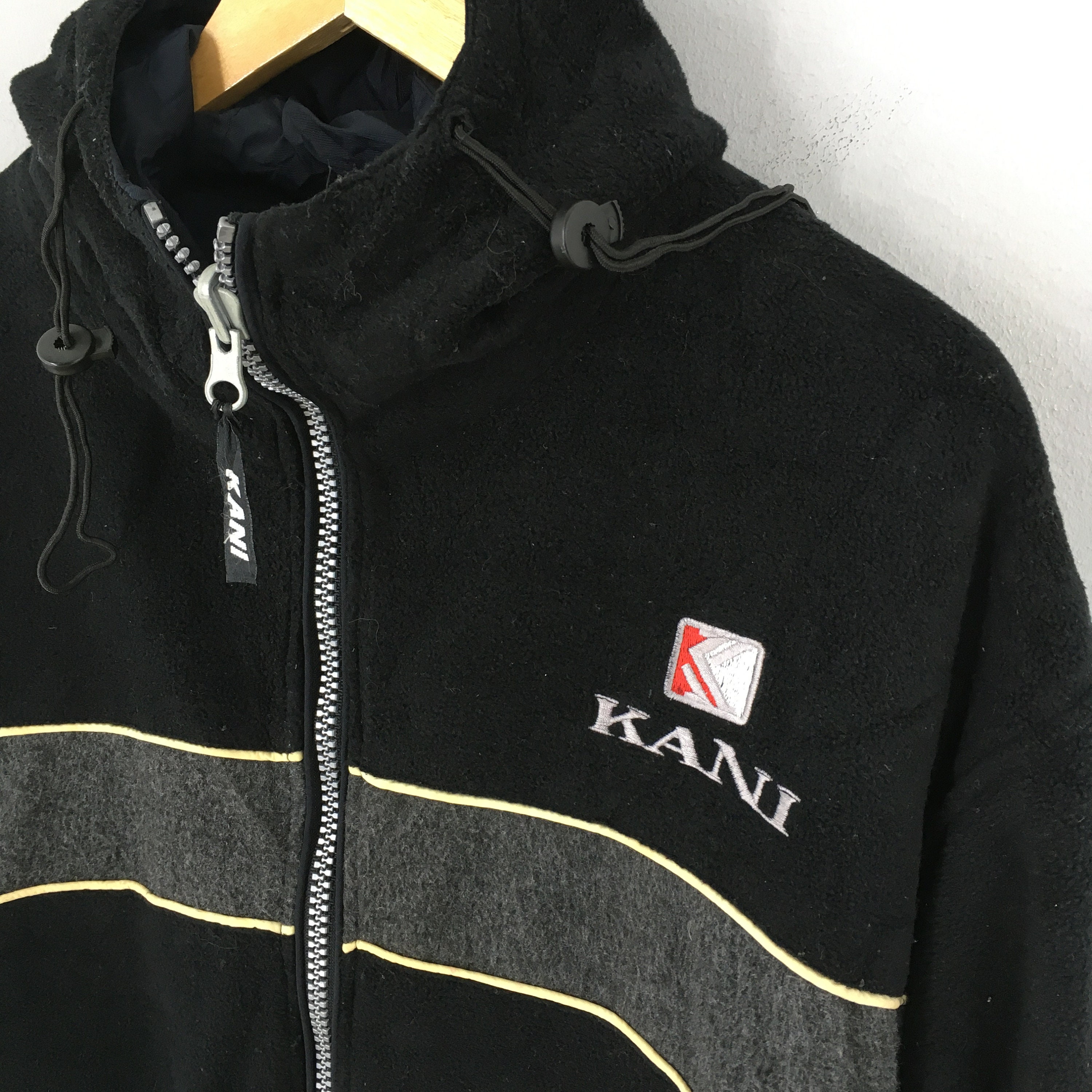 Vintage Karl Kani Hoodie Fleece Sweater Xlarge Reversible Karl | Etsy