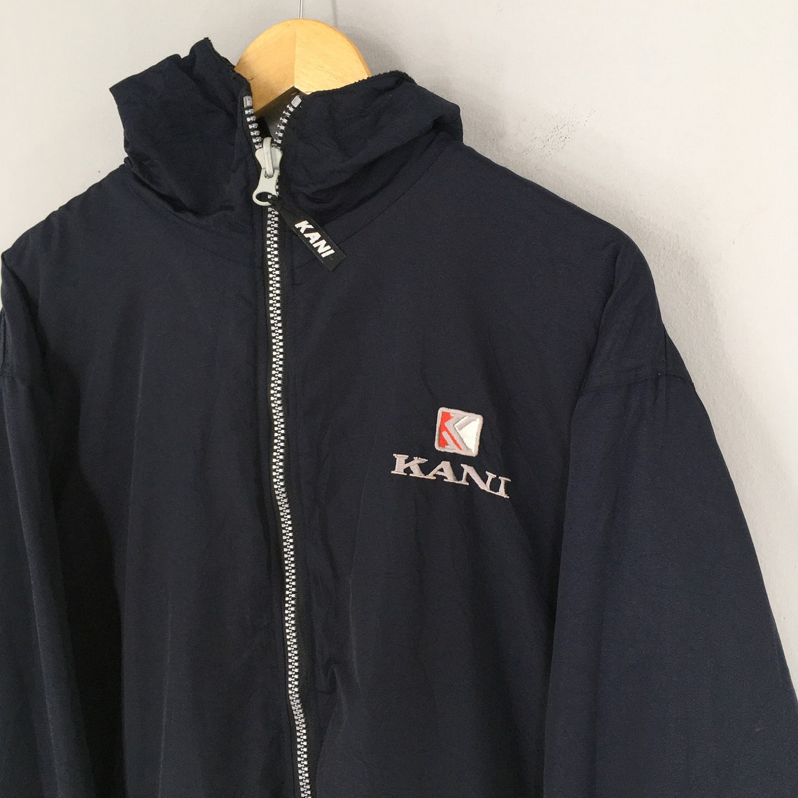 Vintage Karl Kani Hoodie Fleece Sweater Xlarge Reversible Karl | Etsy