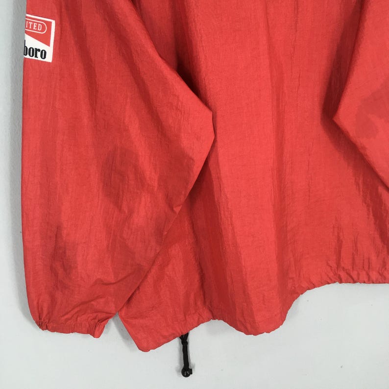 Vintage 90s Marlboro Adventure Team Anorak Jacket Large Marlboro ...