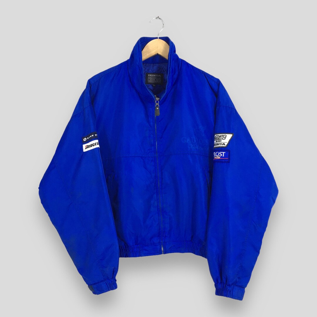 Vintage Honda Mugen Gauloises Racing Team Jacket Large Honda Mugen ...