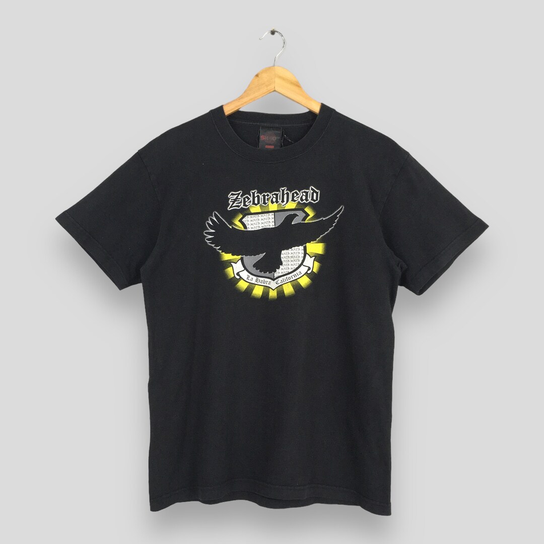 Vintage Y2K Zebrahead Black T Shirt Large Zebrahead La Habra California ...