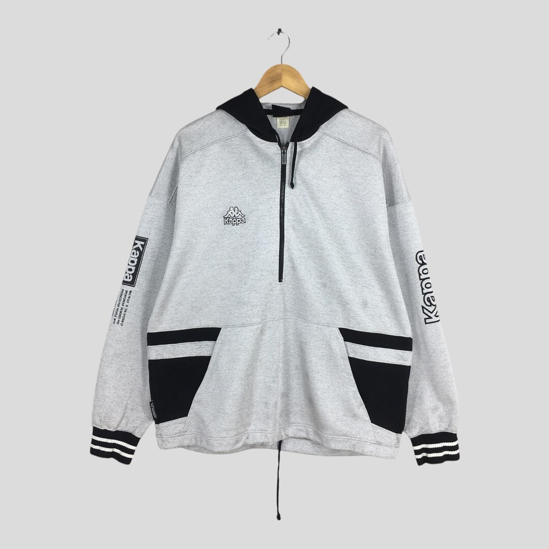 Vintage 90s Kappa Sport White Track Top Jacket Xlarge Kappa Italia ...