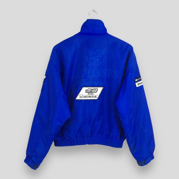 Vintage Honda Mugen Gauloises Racing Team Jacket Larg… - Gem