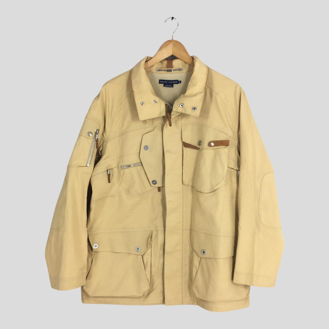 Vintage Polo Ralph Lauren Chore Military Jacket Xlarge Ralph Lauren ...
