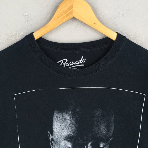 Vintage Y2K Tupac Shakur Rapper Makaveli Black T shir… - Gem