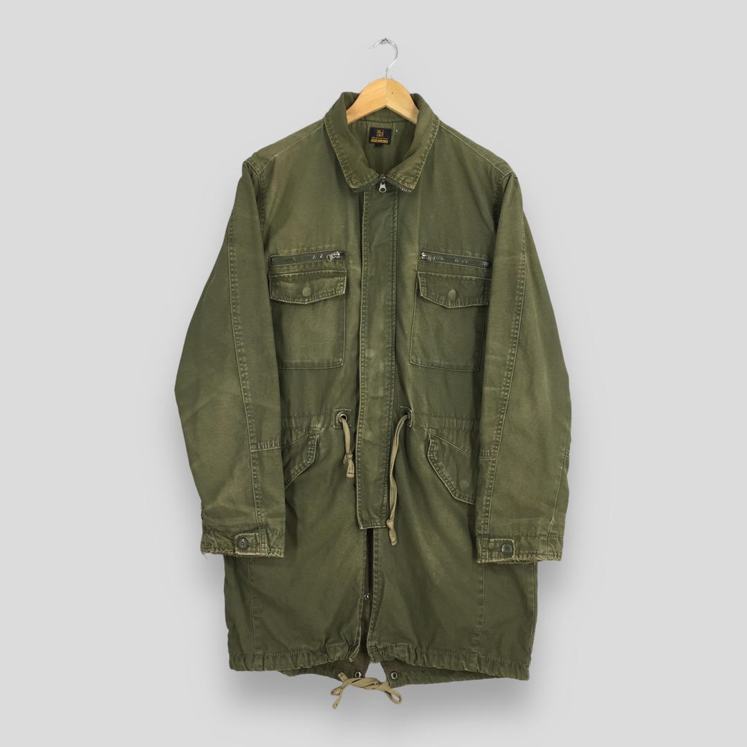 Vintage Allix Design M65 Us Army Military Jacket Large 1980s Olive ...