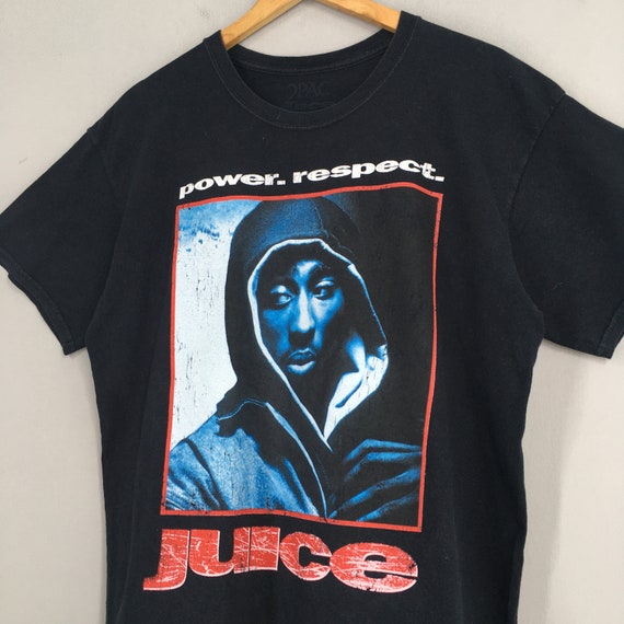 Vintage Y2K Tupac Shakur Rapper Makaveli Black T shir… - Gem