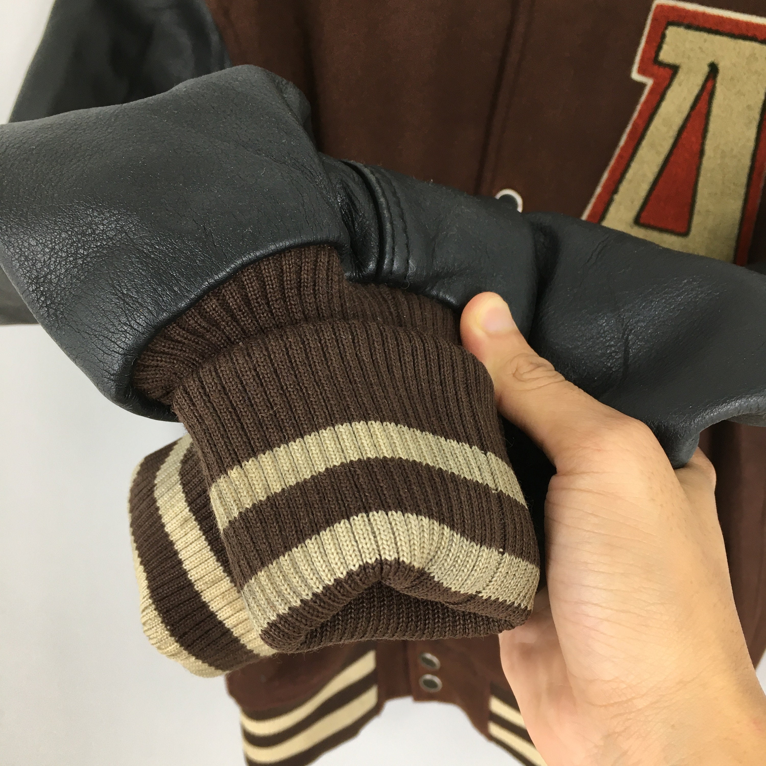Vintage 80's Abahouse Japan Wool Varsity Jacket Large Vintage 80's Abahouse Japan Wool Varsity Jacket Large