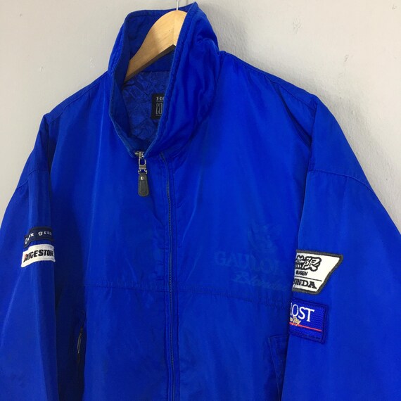 Vintage Honda Mugen Gauloises Racing Team Jacket Larg… - Gem