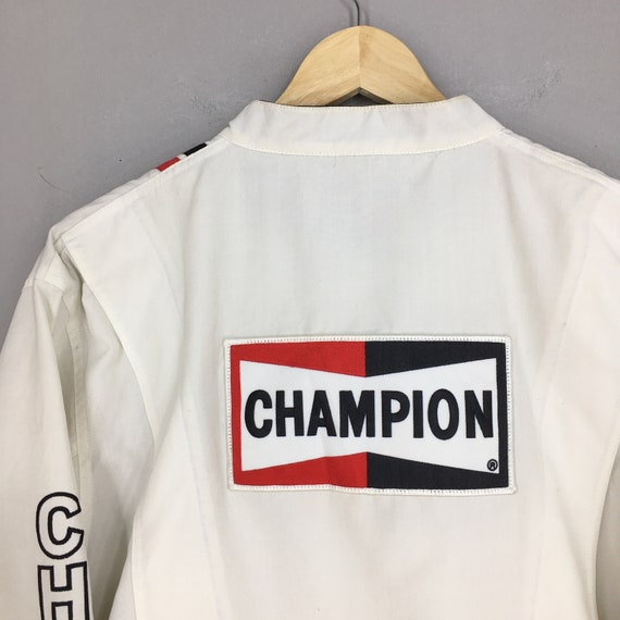 Vintage 90's Champion Harley Racing Jacket Large Champion Vintage 90's Champion Harley Racing Jacket Large Champion
