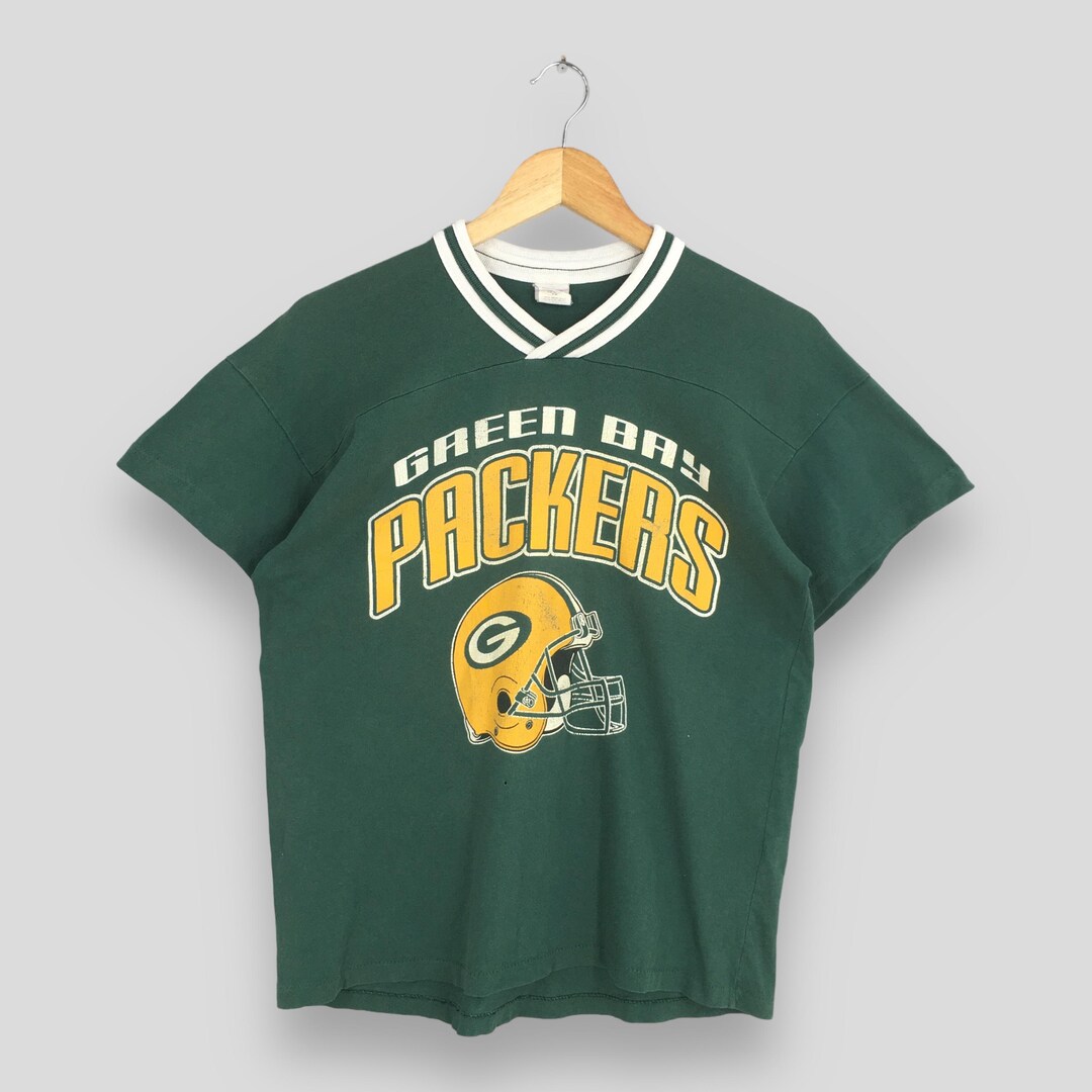 Vintage Green Bay Packers Football NFL Tshirt Small Green Bay Packers ...