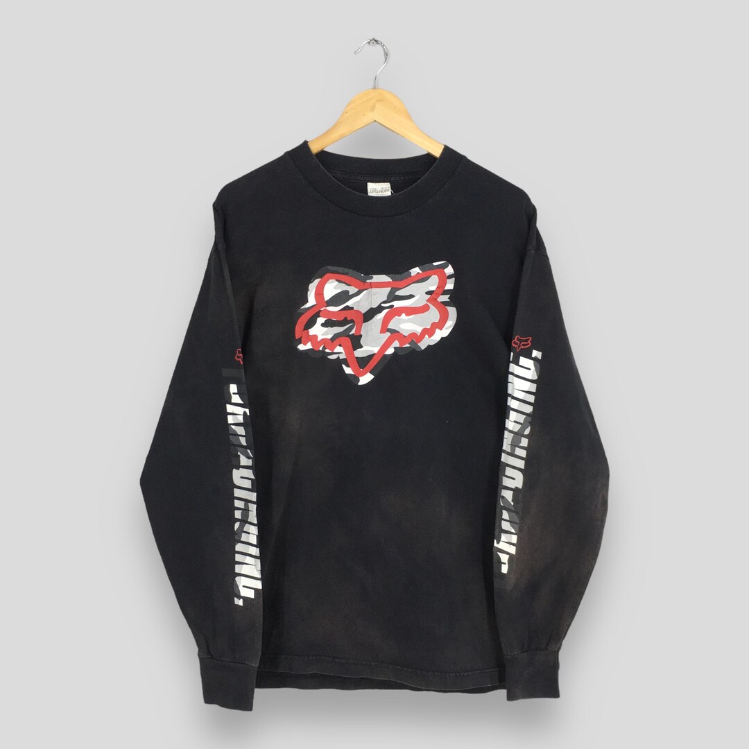 Vintage Fox Racing Team Motocross Sun Faded Tshirt Large Fox Racing ...