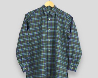 Vintage 80's Issey Miyake Denim Striped Shirt Men Large IM Vintage 80's Issey Miyake Denim Striped Shirt Men Large IM