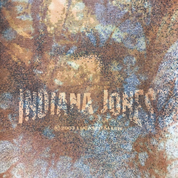 Vintage Indiana Jones Lucas Film Action Movie Tie Dye… - Gem