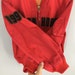 Vintage Pink House Japan Red Bomber Jacket Large 1980s Pink House ...