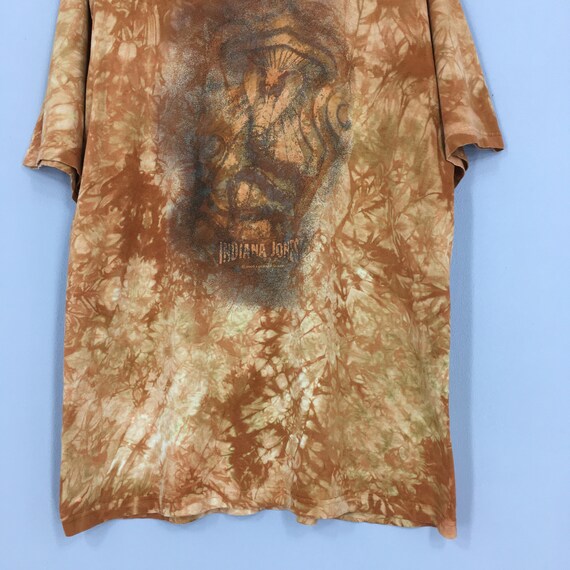 Vintage Indiana Jones Lucas Film Action Movie Tie Dye… - Gem