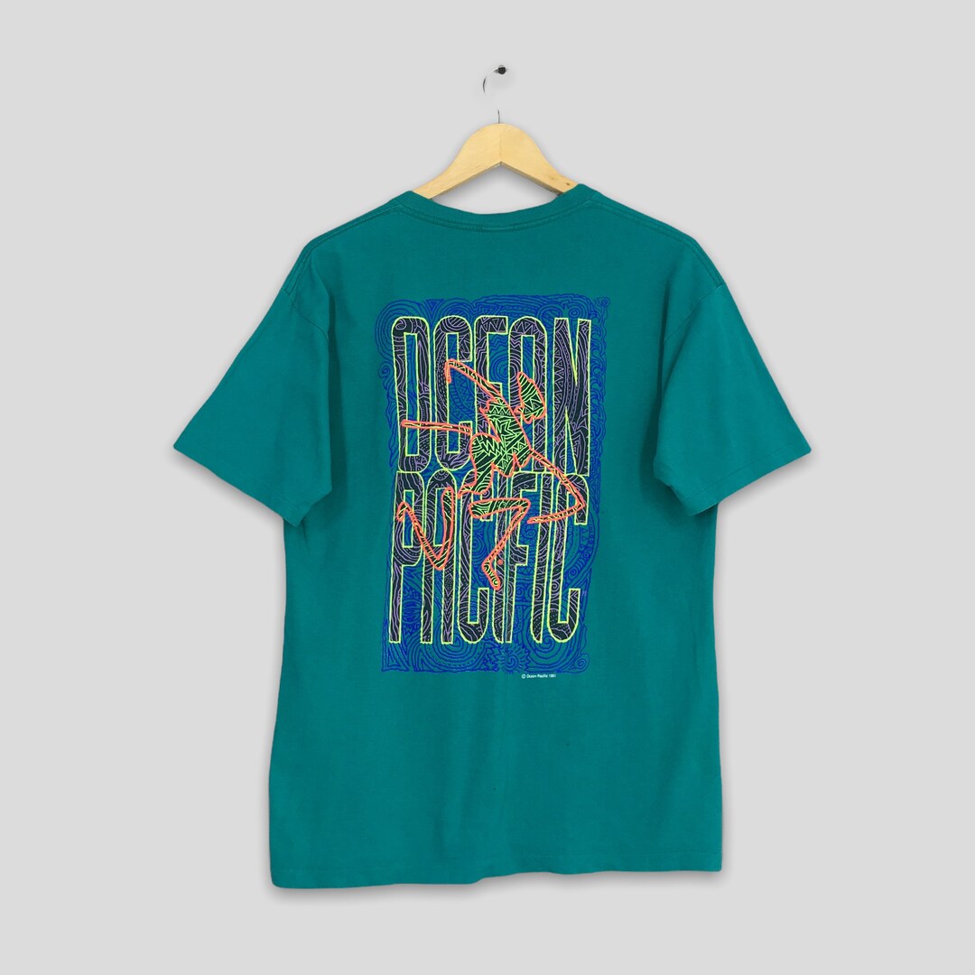 Vintage 90's Ocean Pacific Surfer Large Tshirt Op Beach Hawaii Pipeline ...