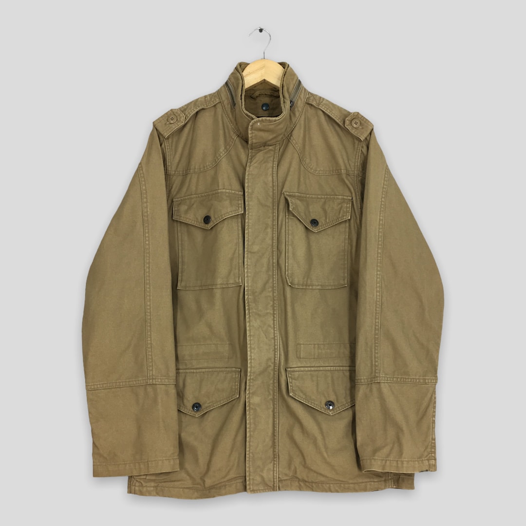 Vintage M-65 Army Tactical Cargo Jacket Large Field Work Jacket Workers ...