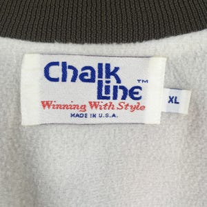 Vintage Cleveland Brownn NFL Satin Varsity Jacket Xlarge Cleveland ...