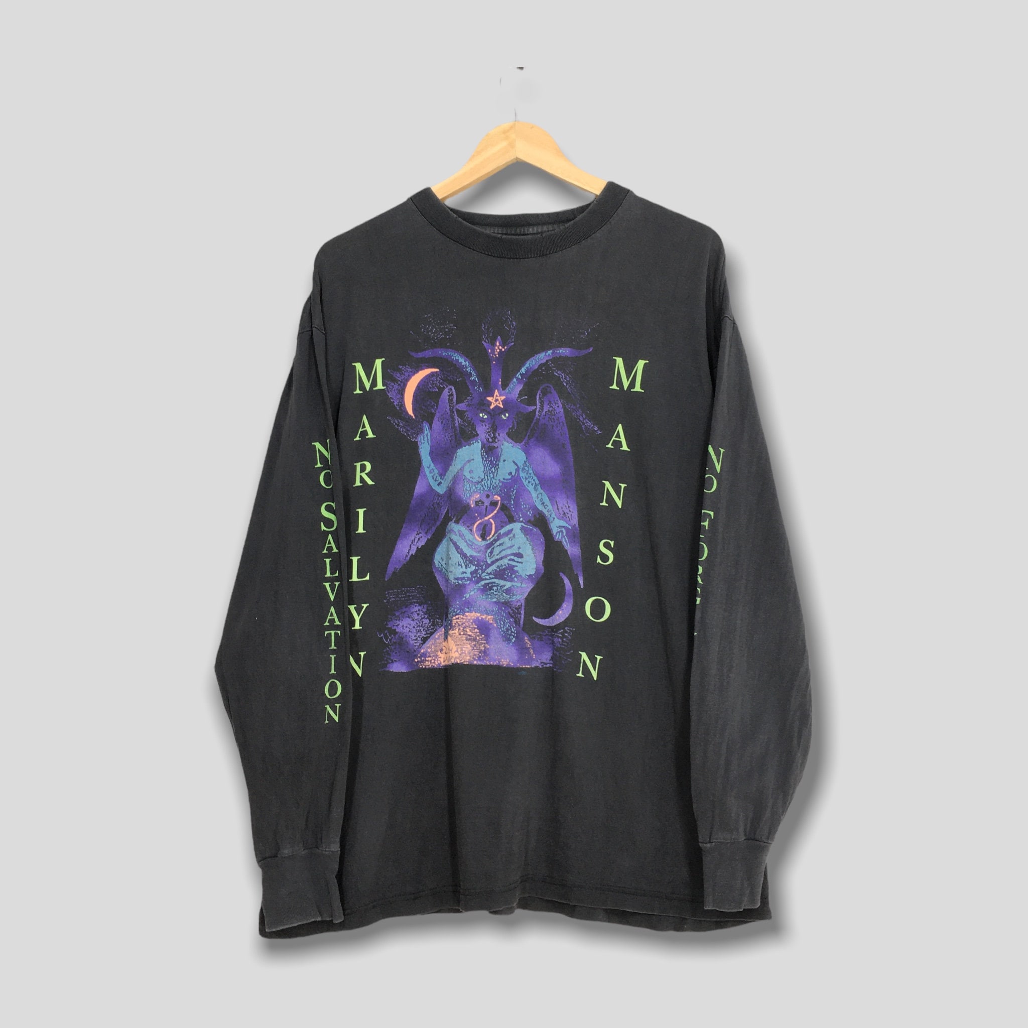 Vintage 90s Marilyn Manson When I'm God Everyone Dies Tshirt Vintage 90s Marilyn Manson When I'm God Everyone Dies Tshirt