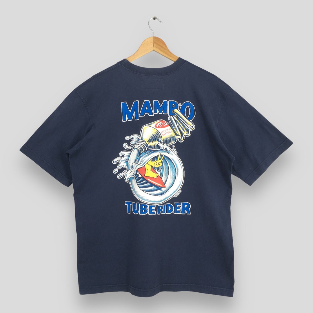 Vintage Mambo Australia Rube Rider Pop Art Tshirt Xlarge Blue 90s Mambo ...