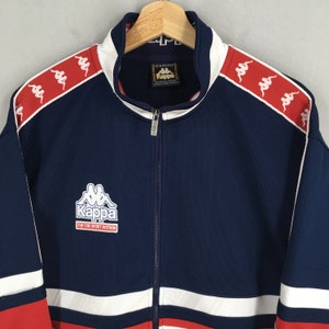 Vintage Kappa Sport Track Top Jacket Xlarge 90's Kappa Multicolor ...
